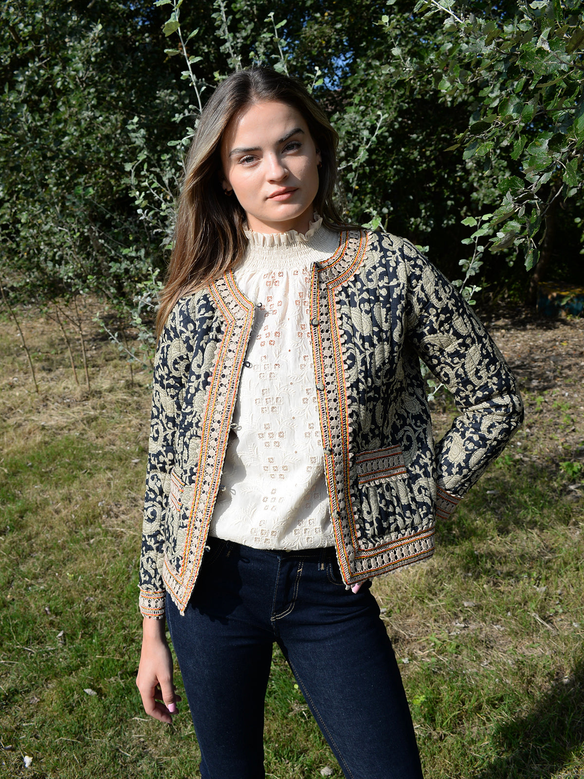 Bali Jacket India Cotton | Stardust Official