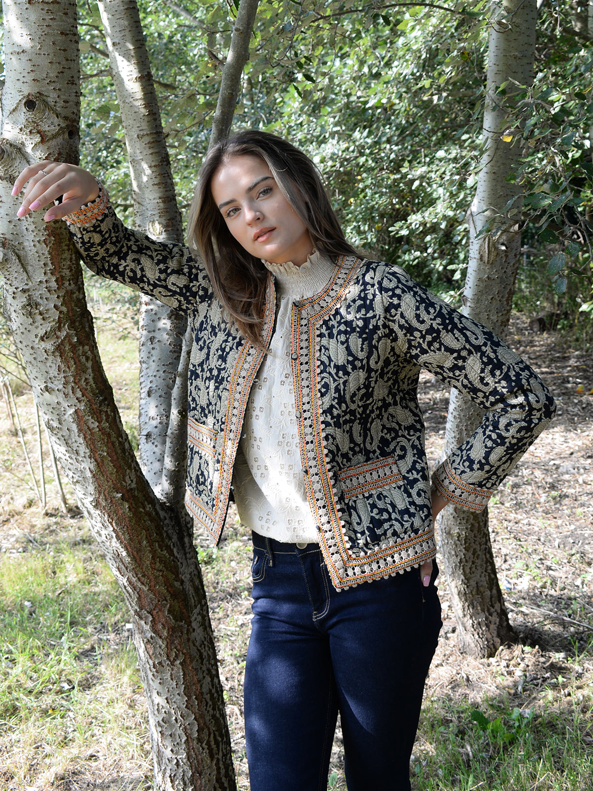 Bali Jacket India Cotton | Stardust Official