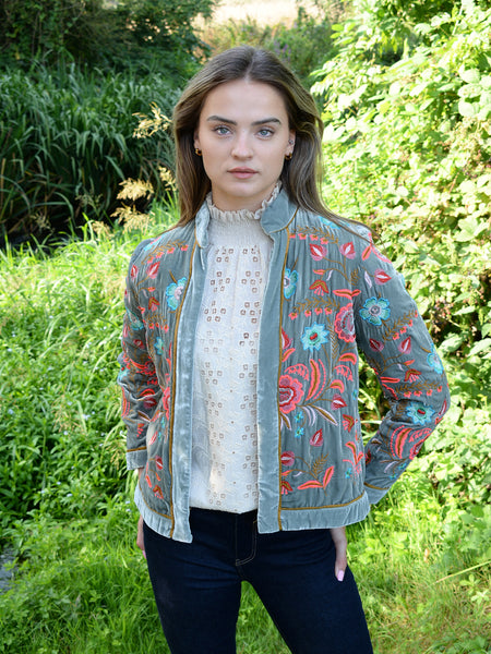 Meadow Stella Jacket Pistachio | Stardust Official