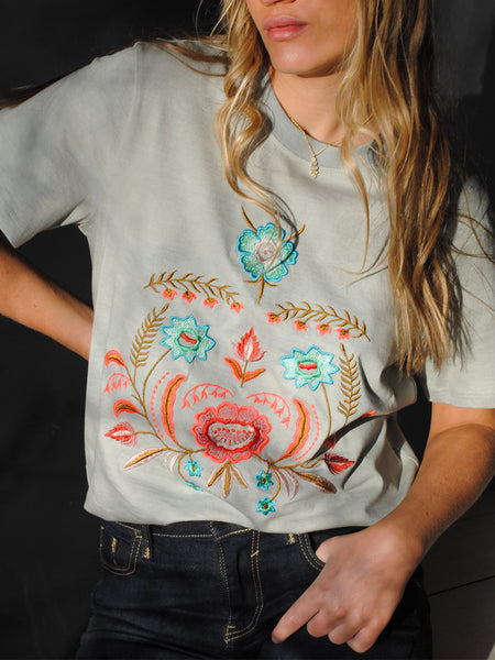 Meadow T-Shirt Pistachio | Stardust Official